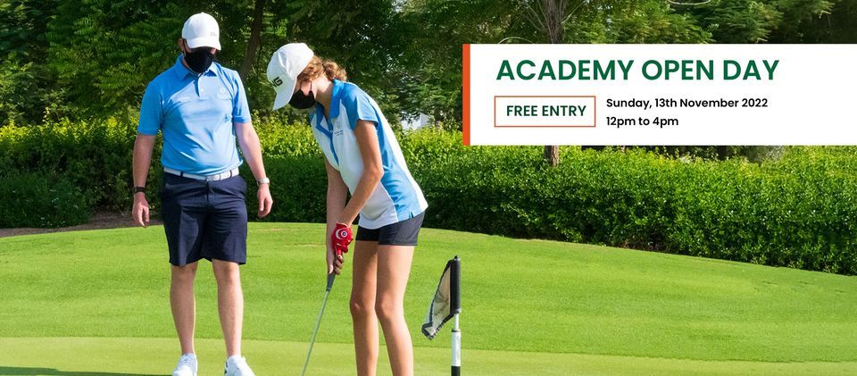 Academy Open Day | Dubai Hills Golf Club | November 13, 2022