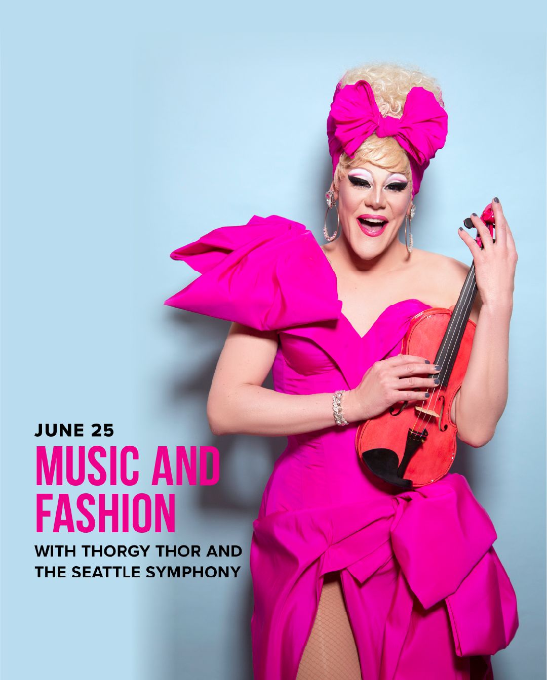 Seattle Symphony - Music and Fashion with Thorgy Thor at Benaroya Hall ...