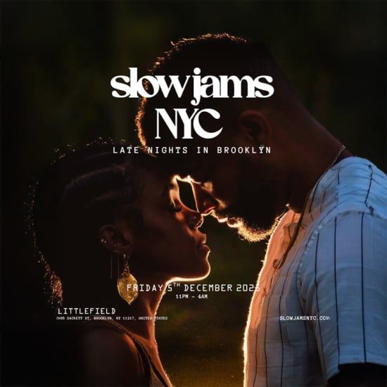Slow Jams NYC: Late Nights in Brooklyn at Littlefield, Brooklyn on 6th ...