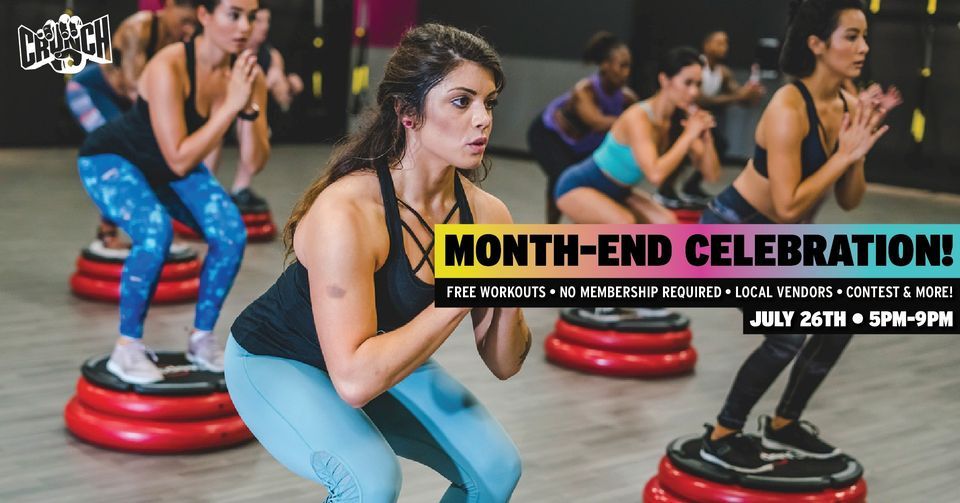 MONTH END PARTY! at Crunch Fitness (Abilene) on 26th July, 2022