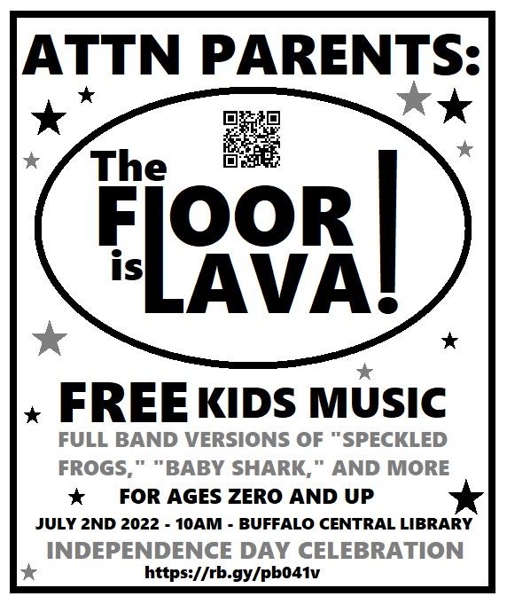 The Floor Is Lava! LIVE @ Buffalo Central Library | Buffalo & Erie ...