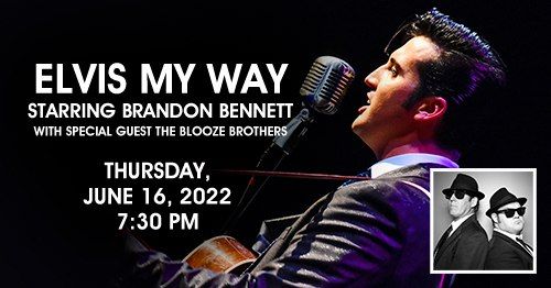 Elvis My Way Starring Brandon Bennett at Genesee Theatre, Waukegan on ...