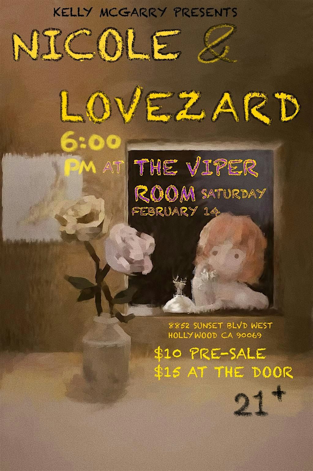 Nicole Berlin Live at The Viper Room - Presented by Kelly McGarry at ...