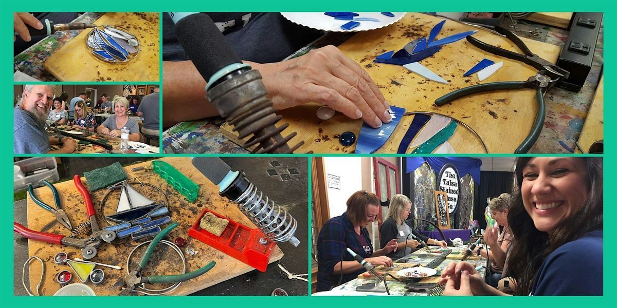 Stained Glass Weekday Class at Tulsa Stained Glass Studio on 20th ...