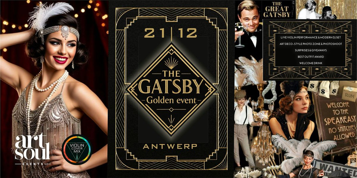 GATSBY Golden Event - an evening with style & vibes of 20s at BorGerHub ...