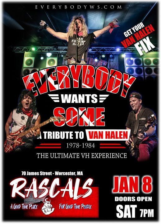 Everybody Wants Some at Rascals 2022 | Rascals, Worcester, MA | January ...