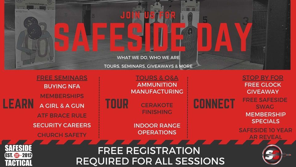 SafeSide Day - Free Seminars, Tours, and Training Sessions plus ...