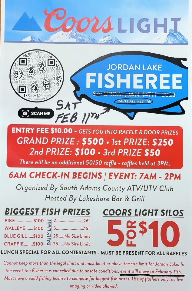 Jordan Lake Fisheree at Lakeshore Bar and Grill, Wisconsin Dells on ...