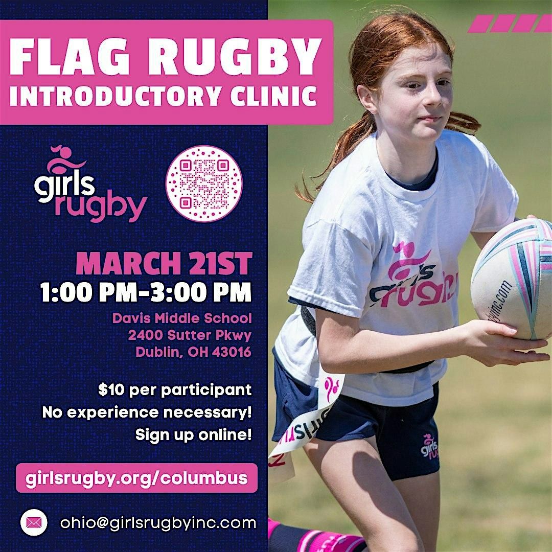 Flag Rugby Introductory Clinic at Davis Middle School, Dublin on 21st ...