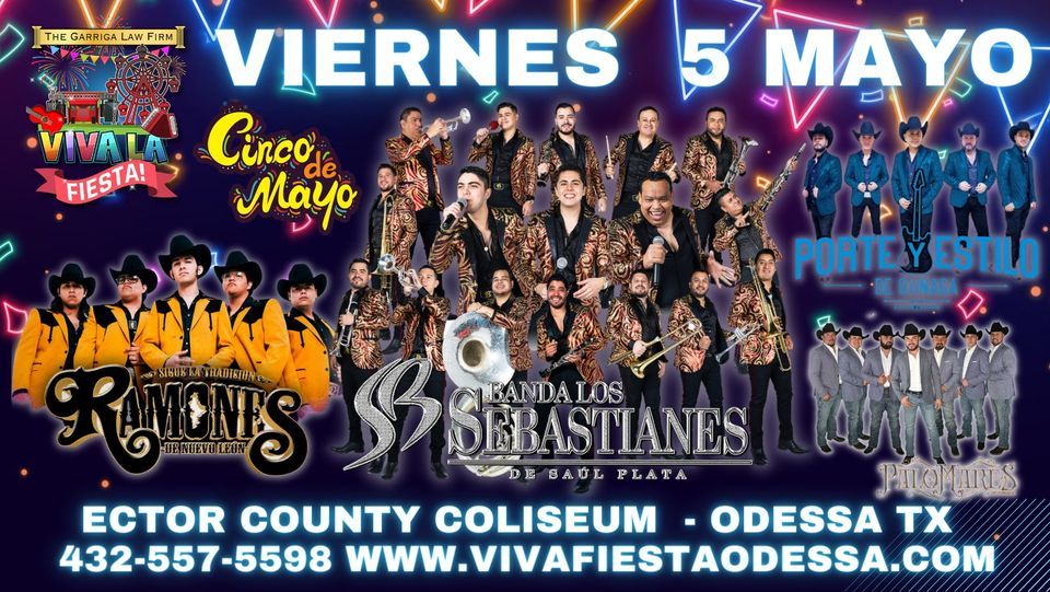 VIVA LA FIESTA! Banda Los Sebastianes - Ramones De Nuevo Leon -Porte Y ...