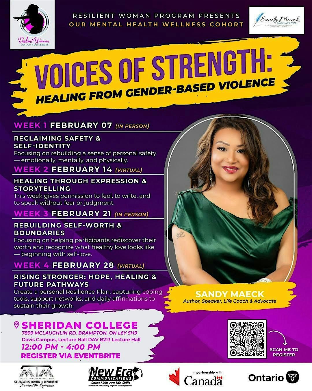 Voices of Strength: Healing from Gender-Based Violence at Sheridan ...