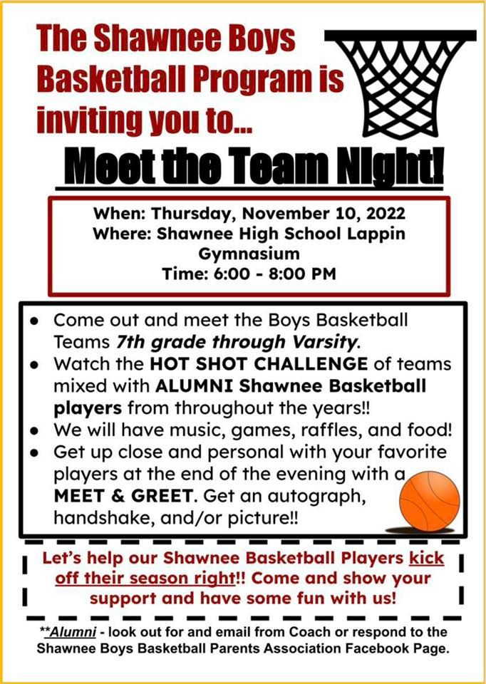 ?Meet the Team Night? - Featuring the Hot Shot Challenge with SHS ...