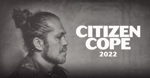 Citizen Cope at Tampa Theatre on 12th February, 2022