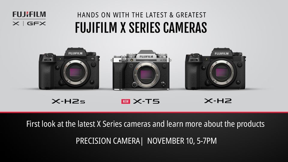 First Look at the NEW Fujifilm X-T5 at Precision Camera & Video, Austin ...