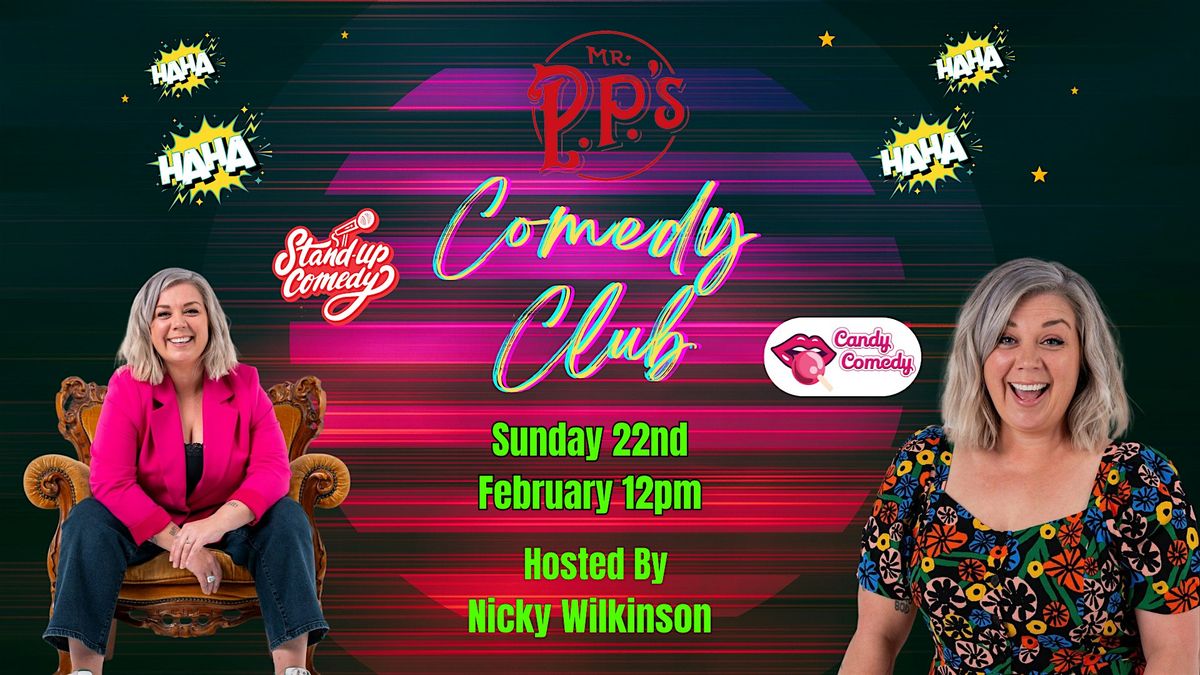 Mr PPs Comedy Club - February 2026 at Mr P.P.'s Deli and Rooftop ...