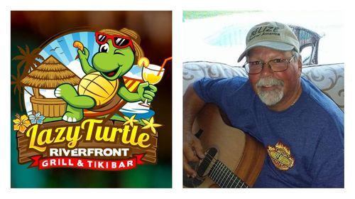 Music at the Lazy Turtle (Tiki Bar) | Lazy turtle riverfront tiki sky ...