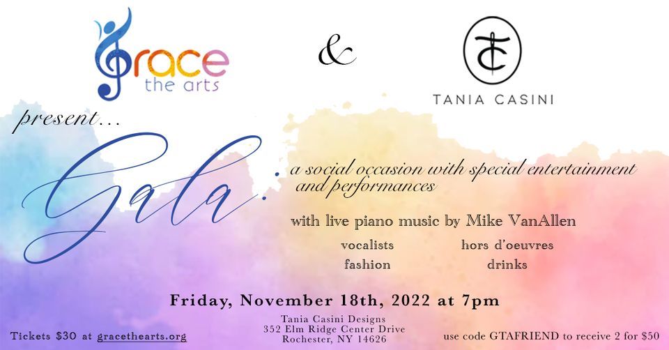grace the arts & Tania Casini present... Gala | Tania Casini LLC ...