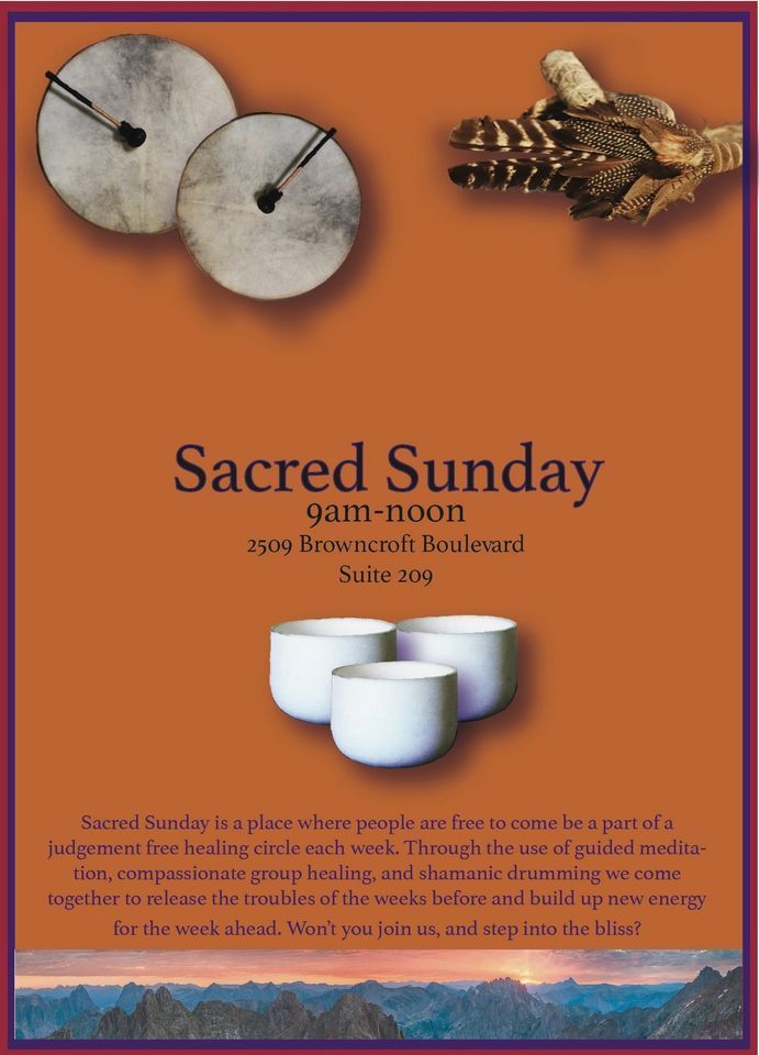 Sacred Sunday | Nightwing Healing Arts, Fairport, NY | June 18, 2023